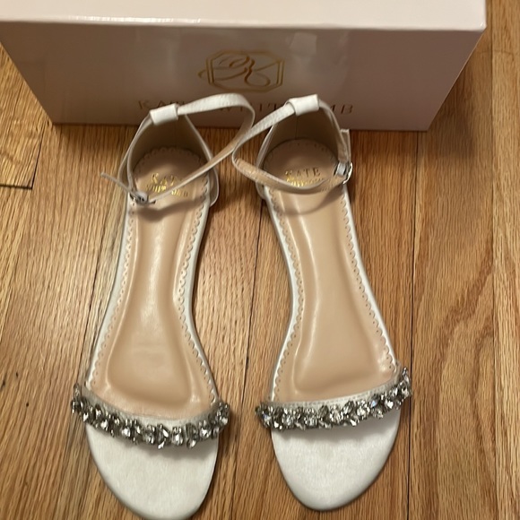 kate whitcomb | Shoes | New Kate Whitcomb Wedding Shoes Finn In Ivory ...